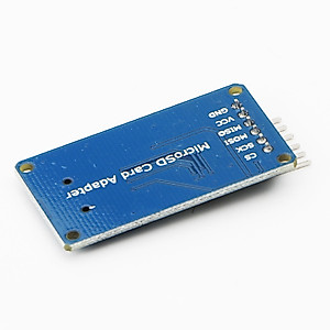5PCS Micro SD Card Micro SDHC Mini TF Card Adapter Reader SPI Interface Driver Module for Arduino