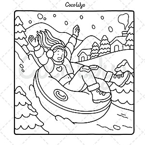 Girl Moments: Coloring Book for Adults and Teens Featuring Cute Cozy Daily Activities for Relaxation (Cozy Spaces Coloring)