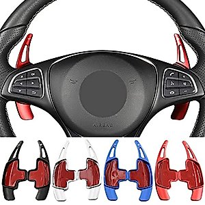 QUNINE for Mercedes Benz GLC CE Class X253 W205 W213 MB FLAC 292 W166 W167 Car Steering Wheel Paddle Shifter