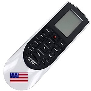 CHOUBENBEN YAN1F1 Air Conditioner Remote Control Replacement for GREE VIR09HP115V1AH VIR12HP230V1AH VIR24HP230V1AH VIR36HP230V1AH AC Air Conditioning Remote Controller