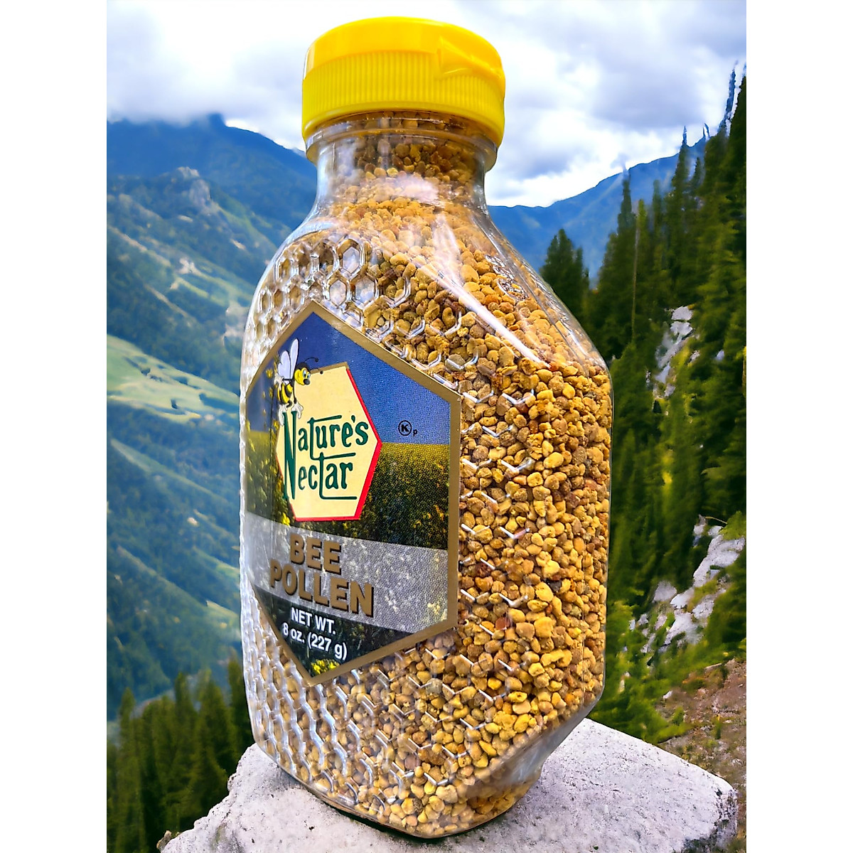 Bee Pollen 8 oz. Pure Premium Natural Wildflower Bee Pollen Packed with approximately 250 Powerful substances, including enzymes, vitamins, minerals, lipids and fatty acids, amino acids! Keto Friendly