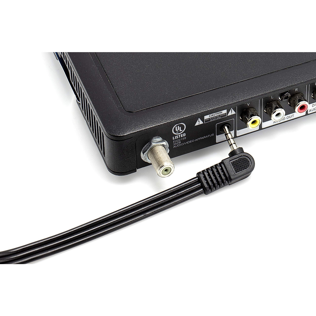 THE CIMPLE CO 3.5mm Male Jack to RCA Male Video and Audio Cable - Compatible with Roku and Tivo - NOT for Cameras - Composite Video Cable Connector (Red White Yellow) - 6 Feet