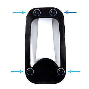 IMIKE Electric Razor Holder, Foldable Electric Shaver Stand Base, Electric Shaver Storage Rack Bracket Home Bathroom Accesssories