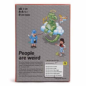 Weird Things Humans Search for, A Party Game About The Strange Side of The Internet, for Teens & Adults