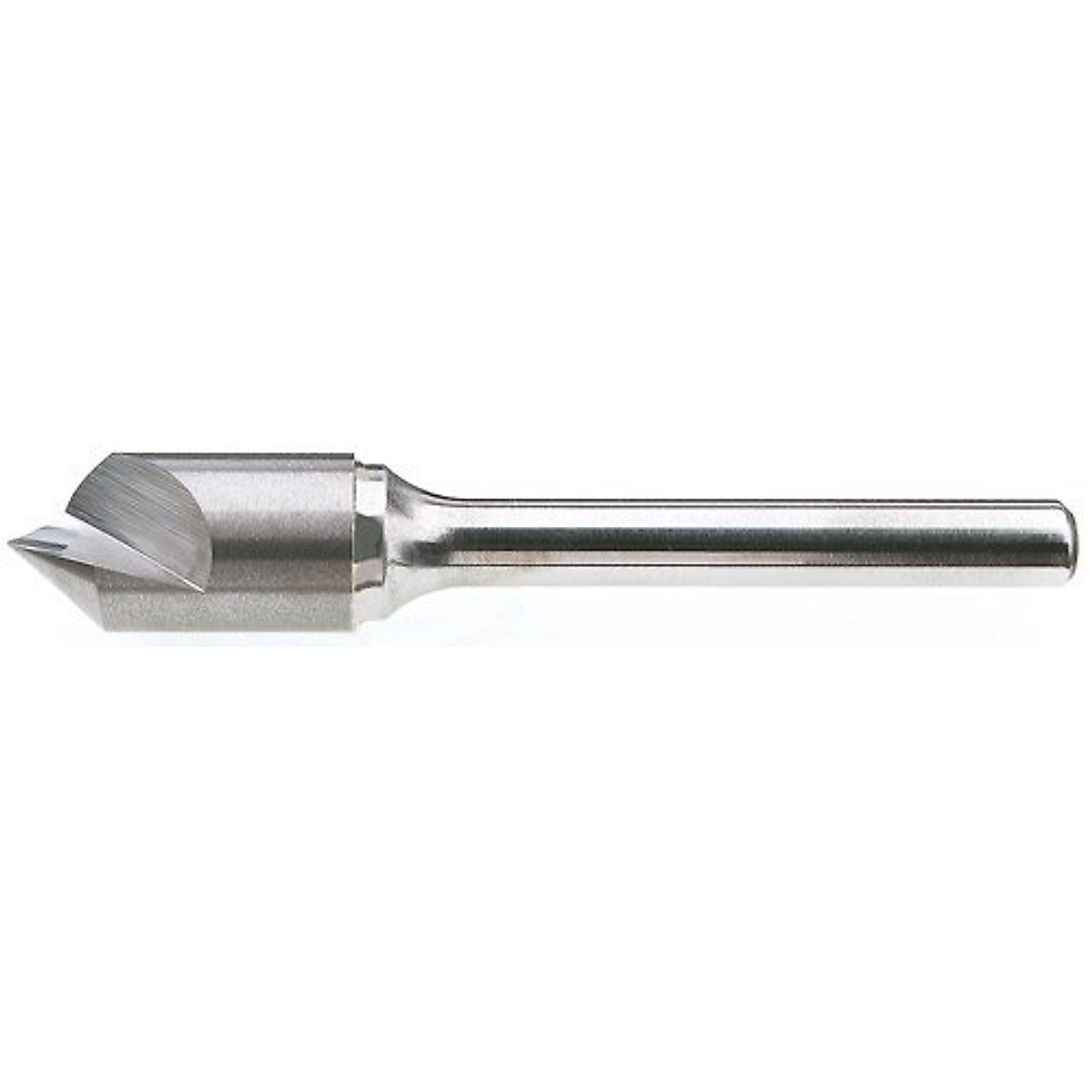 Countersinks, Single (1) Flute, Individual Sizes - Solid Carbide 5/8" Dia. 1/4" Shank 82 Deg.