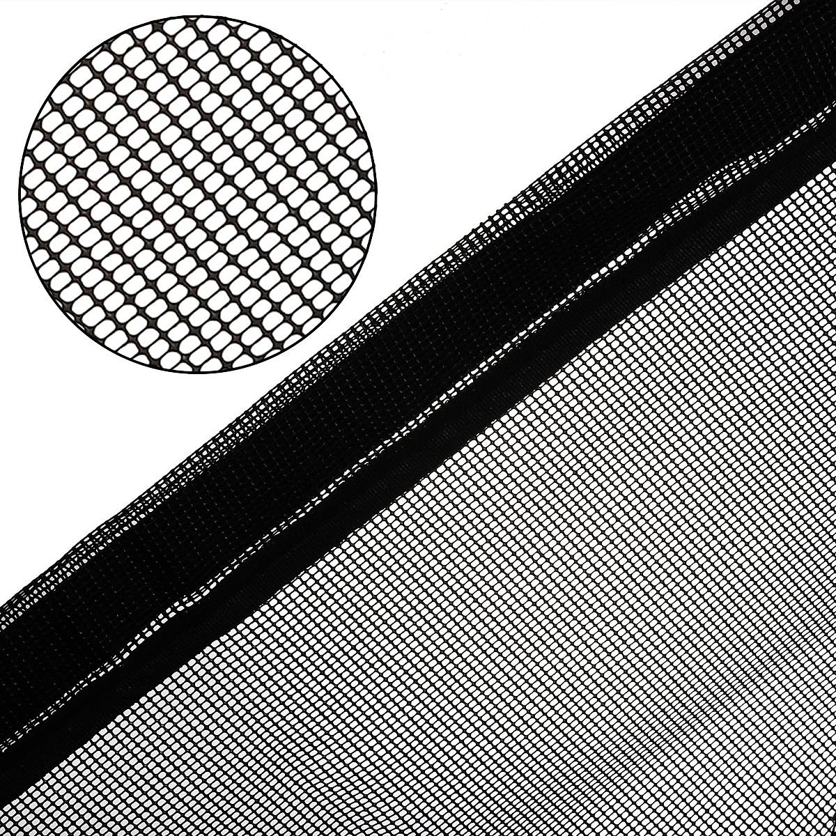 Nicunom Air Conditioner Cover, All Seasons Full Mesh AC Cover for Outside Unit Adjustable Outdoor AC Defender Cover Protect from Clogging of Debris, 27.5"x27.5"x31.5"