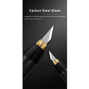 DSPIAE Hobby Knife Set - WITH 20 BLADES - Precision Hobby Knife 6.14 inch