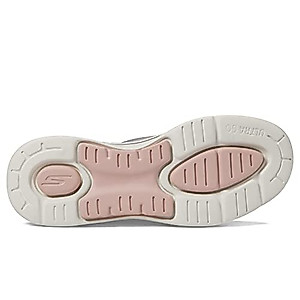 Skechers Go Walk Arch Fit - Ocean Vibes Gray/Pink 8 B (M)