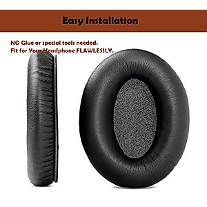 DowiTech Supreme Comfort Headphone Earpads Headset Replacement Ear Pads Compatible with Srhythm Version NC25 NC35 Headphone