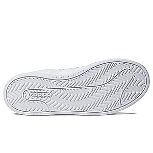 adidas Women's Grand Court Alpha Sneaker, White/White/Gold Metallic, 8.5