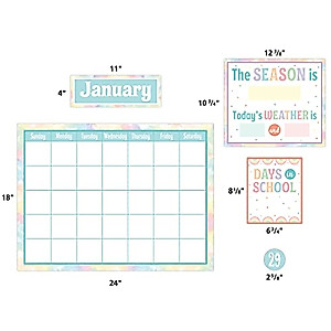 Teacher Created Resources Pastel Pop Calendar Bulletin Board