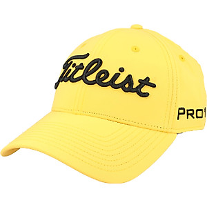 Titleist Tour Performance 2022 Hat (Gold/Black, Adjustable) Golf Cap
