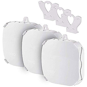 for Home WiFi Pro WiFi Wall Mount Holder by Koroao, Wall Ceiling Bracket with Holder Set for Home WiFi and Pro WiFi System (Set of 3 Wall Mount)