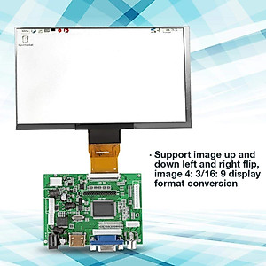 Hilitand 7" TFT LCD Display VGA Monitor Screen Kit 1024x600 Compatible with 3/2