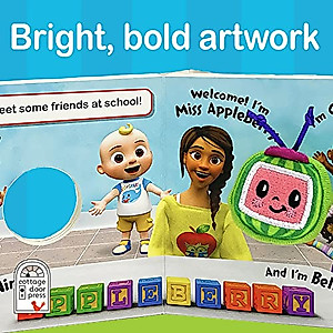 CoComelon Say Hello! Finger Puppet Board Book Ages 0-4