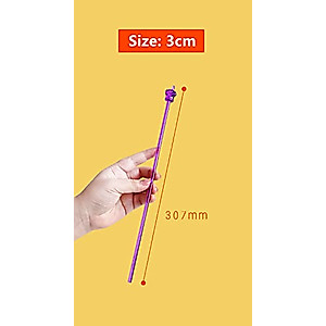 Richardy 10Pcs Mini Hand Pointer Stick for Classroom Presentation Finger Kids Learning Toys Teaching Aids Teacher (EC090-3)