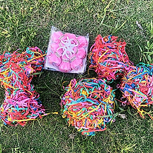 12Pack Streamer Poppers,Romantic colorful Hand Throw Streamers Poppers,No Confetti Mess Paper Crackers for Wedding Birthday Party Celebrations Graduation Party Favors Shows.