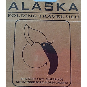 Alaska Dipper Folding Travel Pocket Ulu Knife