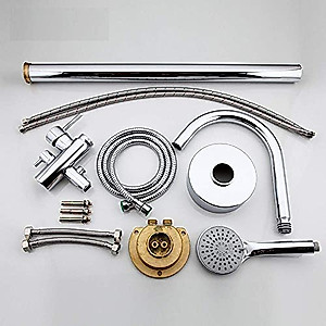 LIANDUN Bathtub Faucet Bathtub Faucets Bathroom Faucet Bathroom Taps Brass Bathtub Mixer Bath