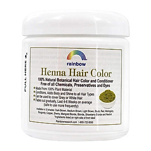 Rainbow Research Henna Hair Color and Conditioner Persian Dark Brown Sable - 4 oz