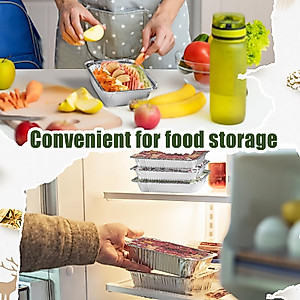 MADHOLLY 50Pack Christmas Cookie Tins with Lids- Heavy Duty Christmas Aluminum Pans with Lids Foil Treat Containers for Christmas Holiday Treats Cookie Exchange Gift Giving Leftovers, 10 Styles