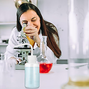 TOPPERFUN 6Pcs Lab Squeeze Bottle Plant Watering Bottle, 150ml/5oz Plastic Water Spray Bottle, Cleaning Bottle Spray Bottle Tattoo Bottle for Eyelash Plant Irrigation Experimental Tattoo Supplies