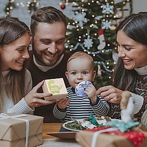 Dinosaur Baby Teething Toys, Textured Sensory Toys for Babies, Lightweight Soft Baby Sensory Toys, BPA-Free Silicone Infant Teething Toys, 0-18 Months, Teething Baby, Easy to Clean - Blueberry Blue