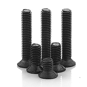 LUANAYUN-PHONE CASE LL-AA 55 pcs Countersunk Flat Head Cross Screw M1.2 M1.4 M1.6 M1.7 M2 M2.5 M3 M4 M5 Carbon Steel Laptop Screw for Lenovo Samsung AA-LL (Color : 18mm, Size : M2)