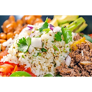 Well Lean Konjac Rice Keto Pasta - Low Carb Keto Rice Plant Based 100% - USDA Organic Premium Konjac Shirataki Rice - Low Carb Rice - Keto Rice Carb Free, No Carb Rice Alternative, 6 Pack, 12 Servings