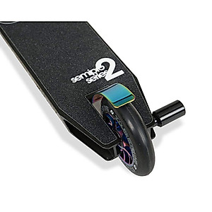 Riprail Adult Kick Scooter, Lightweight Alloy Frame with 110mm PU Tire, ABEC-9 Bearings, Removable Stunt Pegs