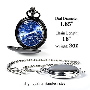 Caramel Sweet Life Watches for Men | Personalized Pocket Watch | Engraved Gifts for Men