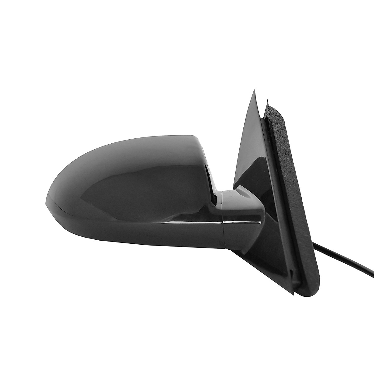 Dependable Direct Right Passenger Side Mirror for Chevy Impala (2006-2013), Impala Limited (2014 2015 2016) Unpainted Power Operated Non-Heated Non-Folding Door Mirror - GM1321306 - Side View Mirror