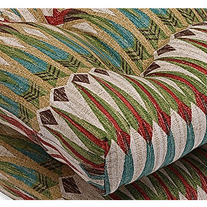 Pillow Perfect Acela Adobe Reversible Chair Pad, Set of 2,Multicolored