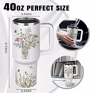 Funny Gifts for Senior Women, I Came I Saw I Forgot Tumbler 40 OZ, Old People Gifts, Birthday Retirement Christmas Gift for Older Woman, Insulated Tumblers for Seniors Citizen Wife Mom Aunt Grandma