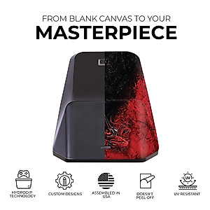Vennom Vs Carnage Original X-box Wireless Controller and Stand Compatible with X-box One|Series X|S - Customized in USA with Advanced HydroDip Print Technology(Not Just a Decal)(Controller Included)
