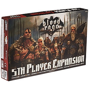 CMON Blood Rage 5th Player Board Game Expansion | Strategy Game | Viking Battle Game | Tabletop Miniatures Game for Adults and Teens | Ages 14+ | 2-4 Players | Average Playtime 60-90 Minutes | Made
