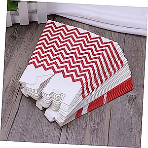 ULTECHNOVO 30pcs Popcorn Snack Box Container Pink Containers Paper Boxes for Food Popcorn Boxes Candy Popcorn Movie Night Popcorn Boxes Candy Bags Food Paper Container Popcorn Carton Chicken