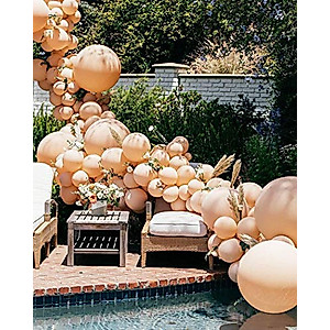 DIY Baby Shower Party WEDDING Decoration Balloon Garland Arch Kit White Gold Retro Double Layer Skin Ballon Arch Kit Kid Adult Wedding Decor