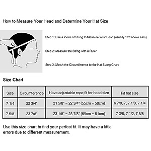 LADYBRO Flat Hat Caps for Men - Black Cabbie Hat Large XL Newsboy Hats Men Ivy Cap