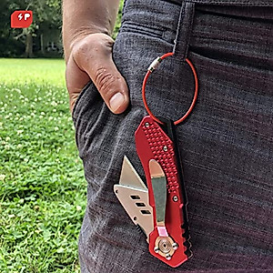 Metal Cable Ring Black and Red Bundle