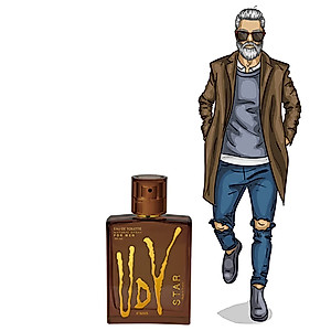 ULRIC DE VARENS UDV STAR EDT 200ML SPRAY 100ML + DEODORANT
