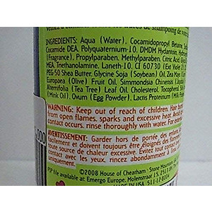 Kids Originals by Africa's Best Ultimate Moisture Shea Butter Shampoo, Healthy Boost of Moisturizers That Soften, Condition and Detangle Hair, Removes Build up, 12oz