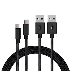 2 Pack Charger Cord Replacement for Amazon Fire TV Stick, Fire Tablet, Compatible with Samsung Android Phone AC/DC Home Wall Adapter Cable