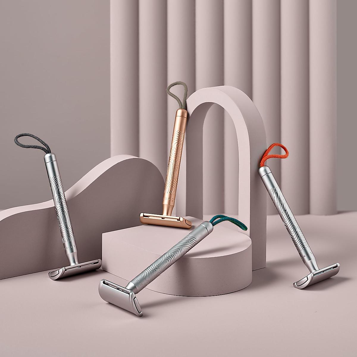 MÜHLE Companion Safety Razor – Women's Double-Edged Body Razor for Shaving, Gentle Use, Suitable for Body, Legs, & Underarms, Longer Handle, Long Lasting Blade