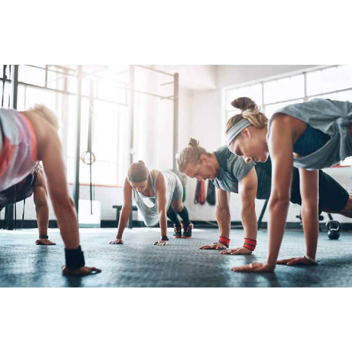 Kenz Laurenz Soft Wide Headbands - 12 Pack Yoga Headband Stretchy Elastic Cotton Sports Head Bands for Women Girls Men Sweatband Fashion Hair Wrap Accessories Set Wholesale (Purple Tie Dye)