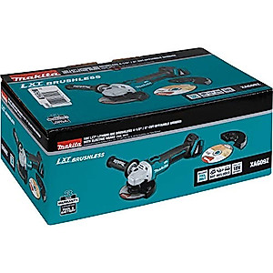 Makita XAG09Z 18V LXT Lithium-Ion Brushless Cordless 4-1/2"/5" Cut-Off/Angle Grinder