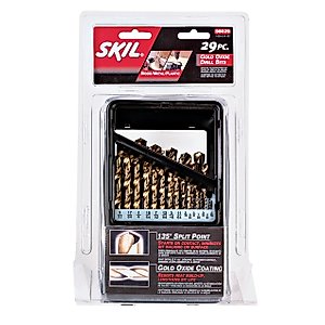 Skil 98029 Gold Oxide Drill Bit Set, 29 Piece