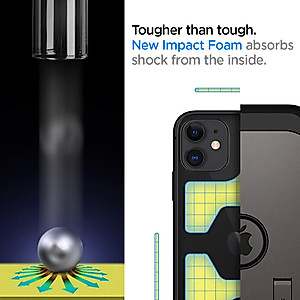 Spigen Tough Armor [Extreme Protection Tech] Designed for iPhone 11 Case (2019) - XP Gunmetal