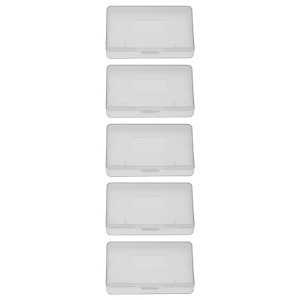 Game Case Cartridge, 10pcs Clear Protective Game Cartridge Case Storage Box Transparent Anti Dust Cover for Nintendo Game Boy Advance GBA Sp Gbm, 2.56 x 1.57 x 0.31inch