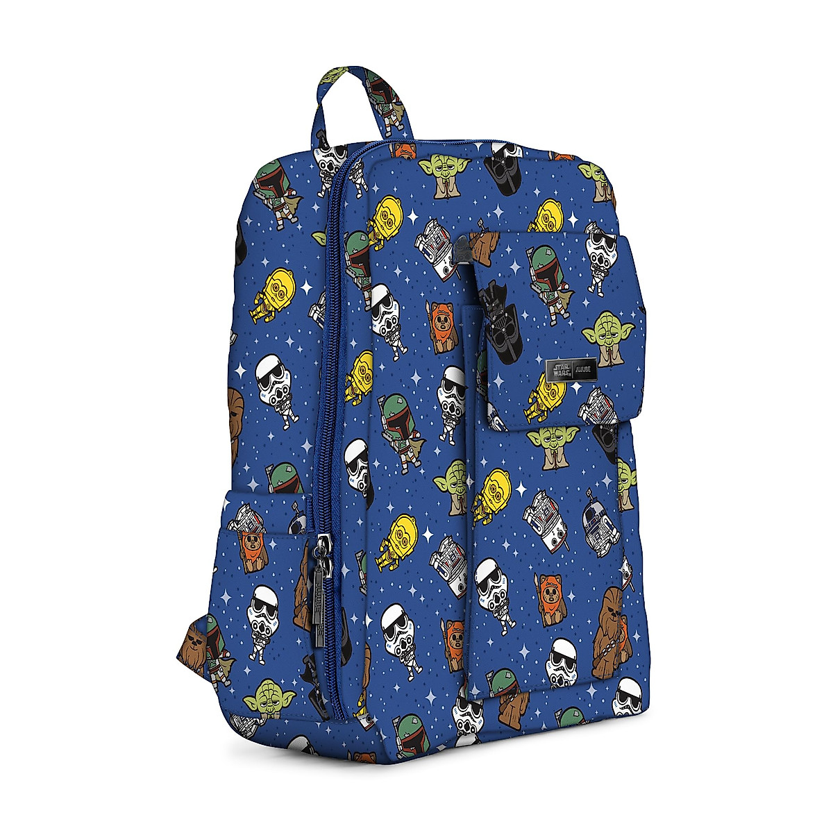 JuJuBe New! MiniBe - STAR WARS™ Galaxy of Rivals, Small Baby Diaper Backpack, Travel Bag for Baby Boy or Baby Girl, Lightweight Backpack for Baby Essentials, Baby Bottles, Diapers, Pacifiers